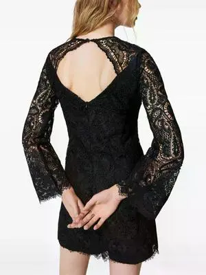 TWINSET Macramé Lace Mini Dress