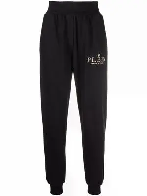 Philipp Plein Iconic Logo Track Pants