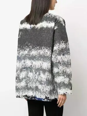 VITELLI Contrasting-stitch Knit Jumper