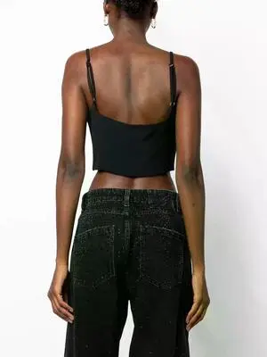 Blumarine Heart-patch Cropped Top