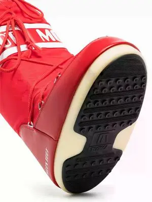 Moon Boot Icon Nylon Boots - Red