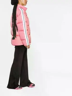 Palm Angels Side-stripe Puffer Jacket