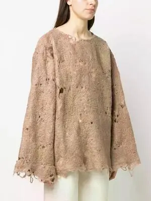 VITELLI Distressed-effect Doomboh® Jumper