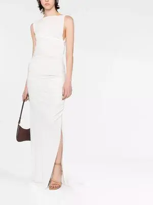Christopher Esber Gesbine Twist-detail Asymmetric Gown