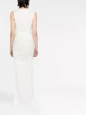 Christopher Esber Gesbine Twist-detail Asymmetric Gown