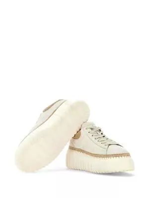 Hogan H-stripes Leather Sneakers