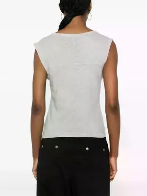 THOM KROM Ribbed Mélange Top