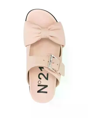 N°21 Bow Detail Strappy Slides