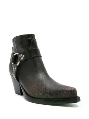 SONORA 70mm Jalapeno Belt Biker Boots