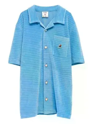 Casablanca Striped Short-sleeve Shirt