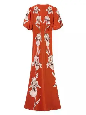 La DoubleJ Marlene Midi Dress - Orange