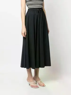 Herno Drawstring Maxi Skirt