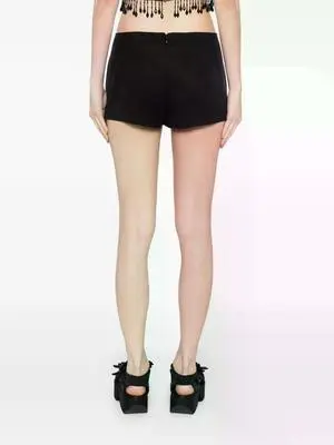REFORMATION Asymmetric Hem Shorts - Black
