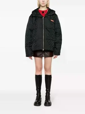 CHARLES JEFFREY Kitty Monogram-print Padded Jacket
