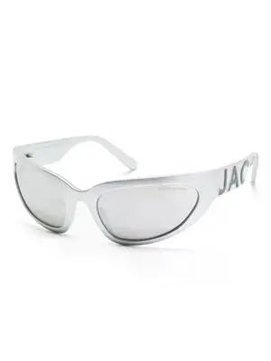 Marc Jacobs The Bold Logo Biker-frame Sunglasses