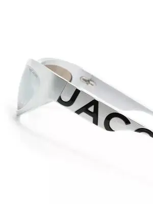 Marc Jacobs The Bold Logo Biker-frame Sunglasses
