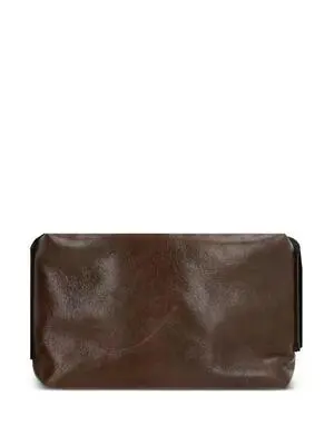 UMA WANG Logo-debossed Shoulder Bag