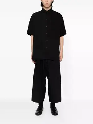 JAN JAN VAN ESSCHE Drop Crotch Wide Leg Trousers