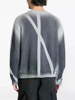 A-COLD-WALL* Antenna Graphic-pattern Sweater