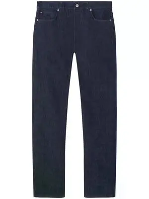 Versace Logo-patch Jeans - Blue