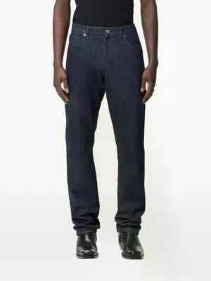 Versace Logo-patch Jeans