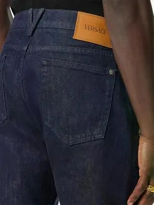Versace Logo-patch Jeans