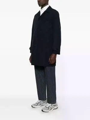 Aspesi Single-breasted Raincoat - Blue