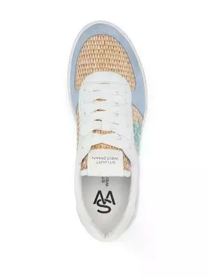 STUART WEITZMAN Courtside Panelled Sneakers