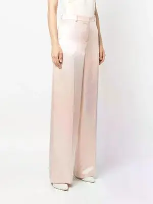 Magda Butrym Wide-leg Silk Trousers - Pink