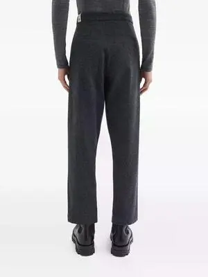 JIL SANDER Wool Flannel Tailored Trousers