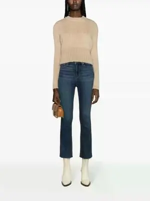 Paige Claudine Raw Cut-hem Jeans