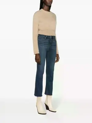 Paige Claudine Raw Cut-hem Jeans