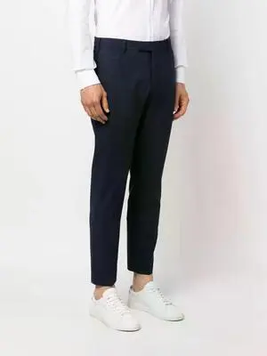 PT TORINO Check-print Tapered Trousers