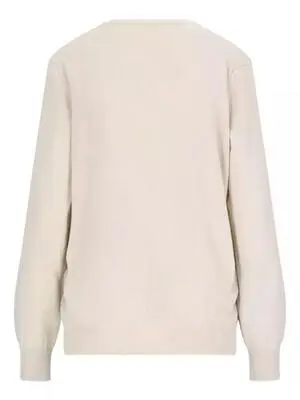 CANESSA Cashmere V-neck Sweater - Neutrals
