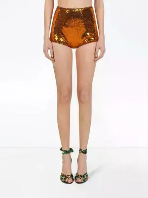 Dolce & Gabbana Sequin Embellished Shorts
