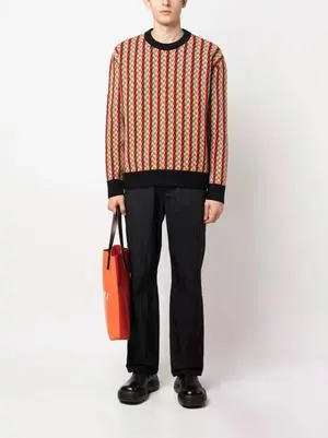 LANVIN Chevron-motif Jumper