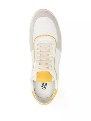 STUART WEITZMAN Derby Leather Sneakers