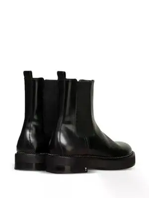 AMI Paris Leather Chelsea Boots