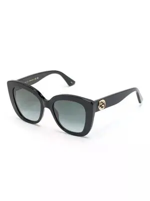 Gucci Interlocking G Sunglasses - Black