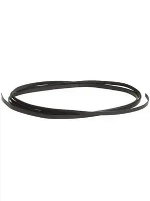Fabiana Filippi Nappa Leather Tie Belt - Black