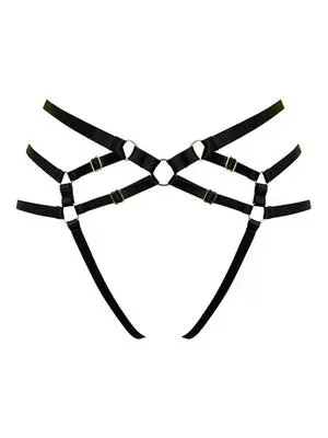 BORDELLE Strap Harness Brief - Black