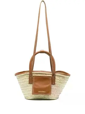 Jacquemus Le Petit Panier Soli Tote - Neutrals
