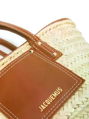 Jacquemus Le Petit Panier Soli Tote - Neutrals