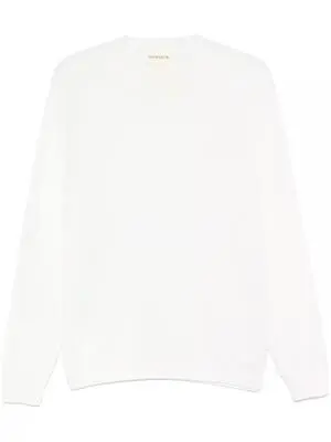 MORDECAI Logo Intarsia Fine Knit Sweater