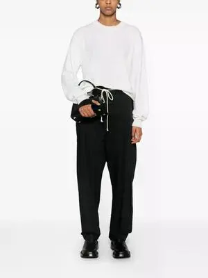 MORDECAI Logo Intarsia Fine Knit Sweater