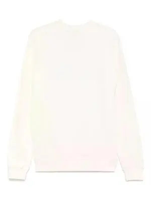 MSGM Logo-print Sweatshirt - Neutrals