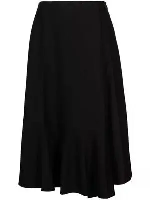 B+AB Panelled Gathered High-waisted Skirt