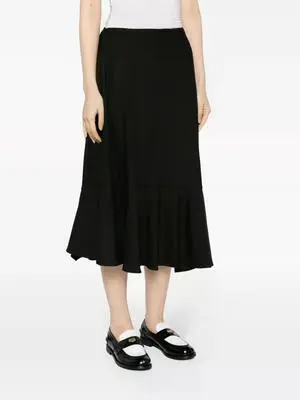 B+AB Panelled Gathered High-waisted Skirt