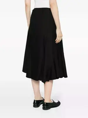 B+AB Panelled Gathered High-waisted Skirt