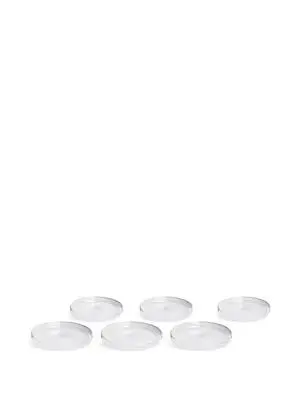 ICHENDORF MILANO Six Piuma Glass Coasters